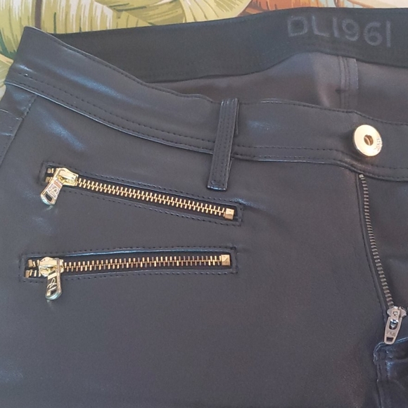 DL1961 | Jeans | Dl Nineteen Sixty One Hazel Fine Genuine Leather Pants ...